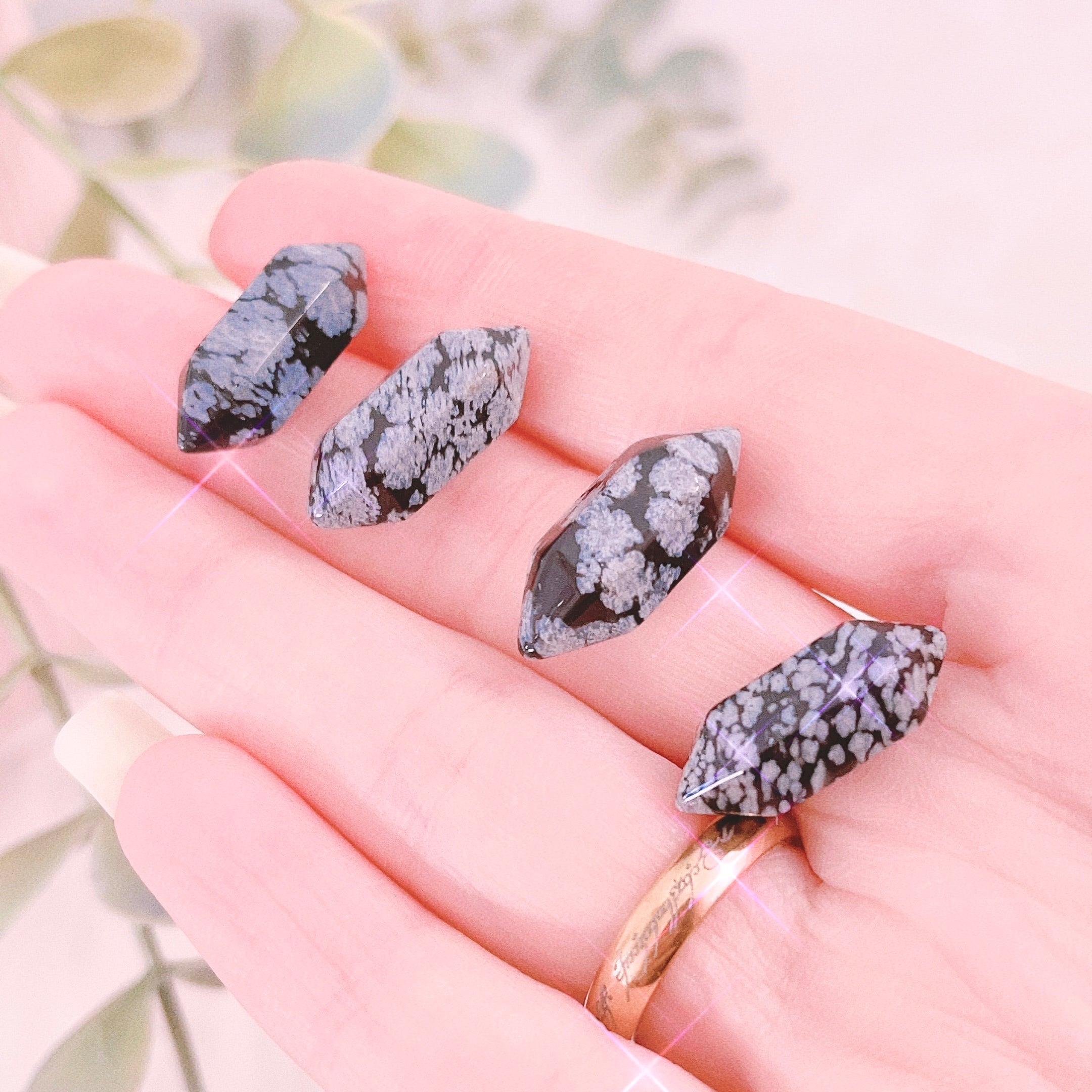 Snowflake Obsidian – Love Potion Crystals